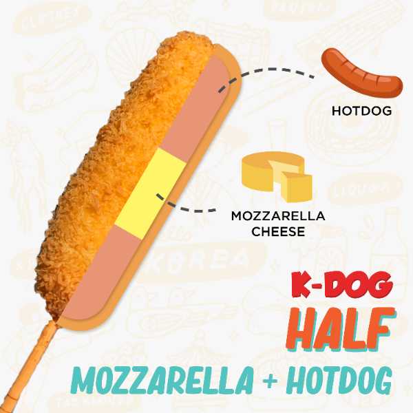 K-Dog Korean Style Corn Dog - Le Marche De Capihan menu in San Rafael ...