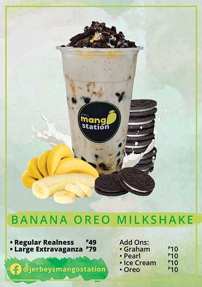 Jerbey's Mango Station - Subic menu in Subic | Express Food Delivery ...