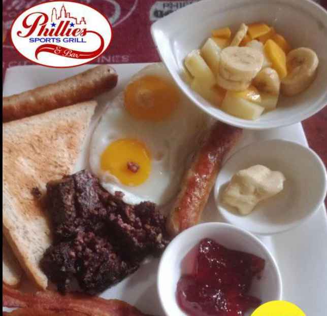 Phillies Sports Grill menu in Angeles City | ordermo