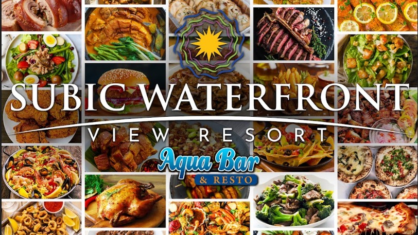 Subic Waterfront View Resort - Aqua Bar and Resto menu in Olongapo City ...