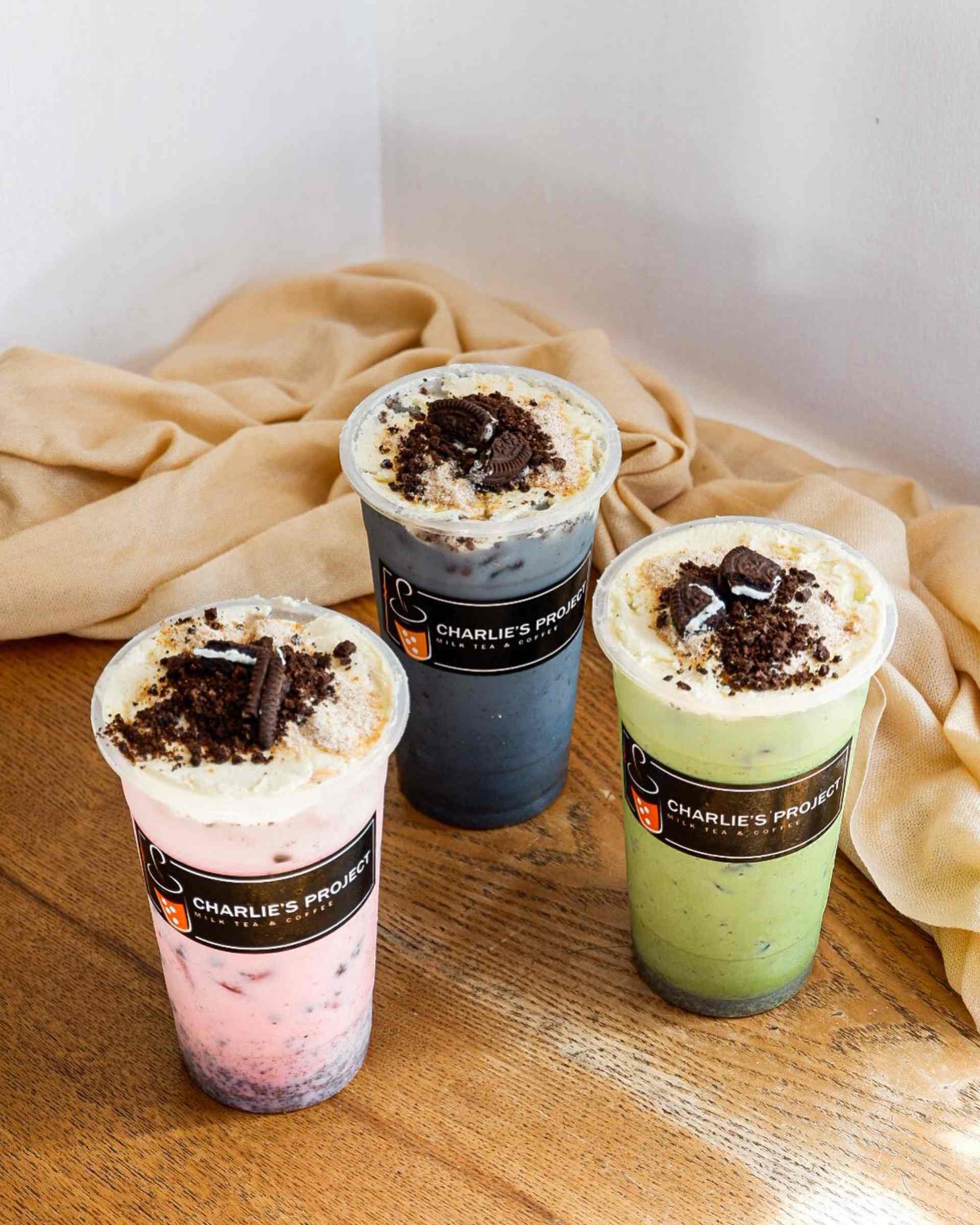 Charlie's Project Milk Tea & Coffee menu in Marilao | ordermo