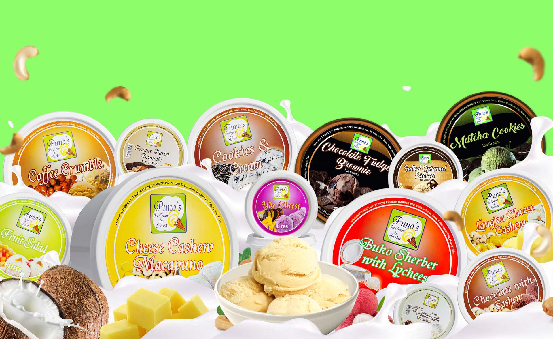 Puno's Ice Cream and Sherbet - Floridablanca menu in Floridablanca ...