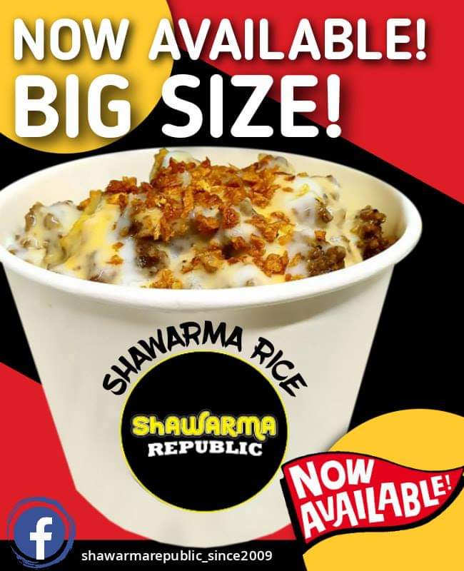 Shawarma Republic menu in Dinalupihan | Express Food Delivery - ordermo.ph