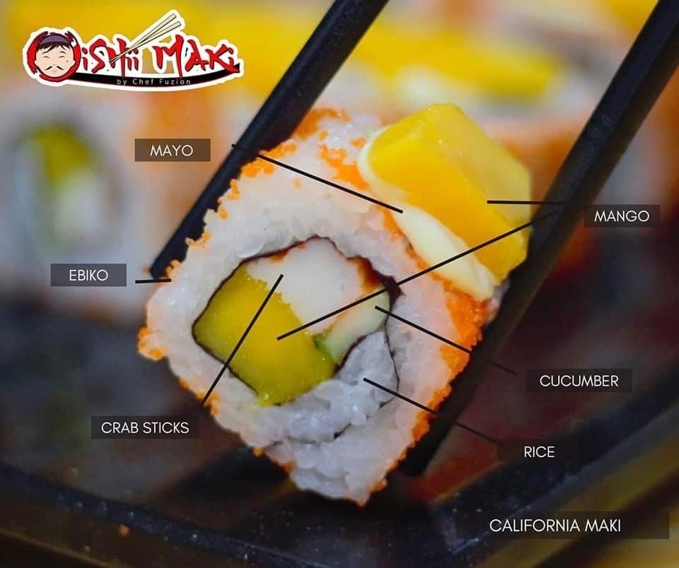 Oishii Maki menu in Baliwag City | ordermo