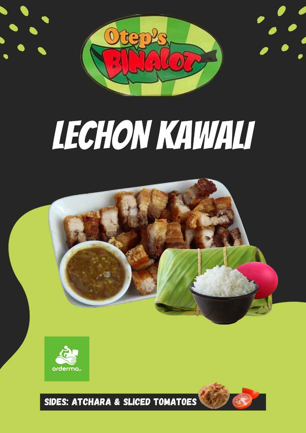 Otep's Binalot menu in Bustos | Express Food Delivery - ordermo.ph